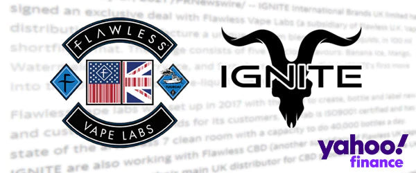 Ignite & Flawless Vape Labs exclusive deal for new e-liquid line ...