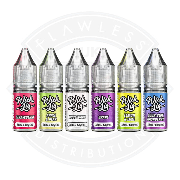 Wick Liq Bar Juice Salt 10ml (5mg) — Flawless UK Vape Distribution Ltd