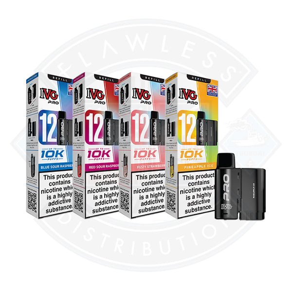 IVG PRO 12 Refill Pod 2ml 20mg — Flawless UK Vape Distribution Ltd