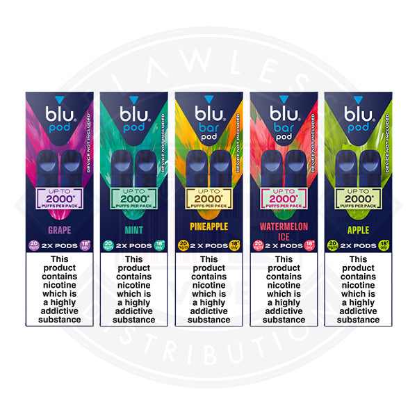 Blu Bar Prefilled Pods 20mg — Flawless UK Vape Distribution Ltd