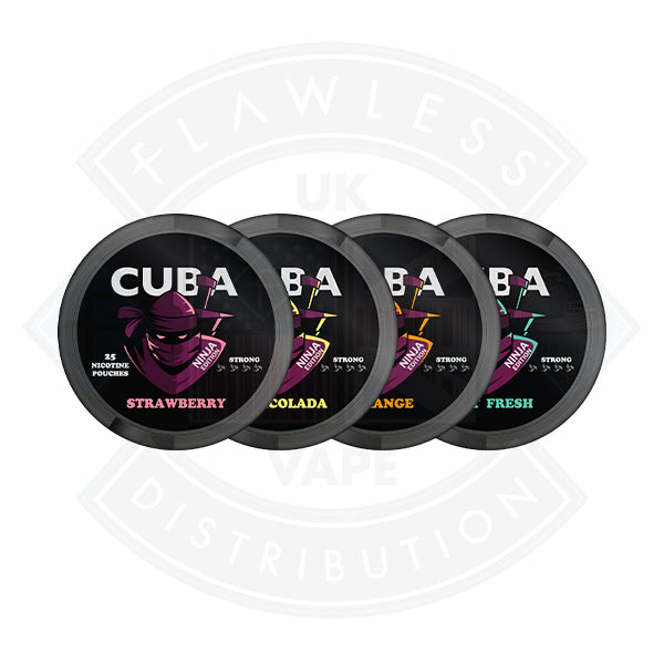 CUBA Ninja Nicotine Pouch — Flawless UK Vape Distribution Ltd
