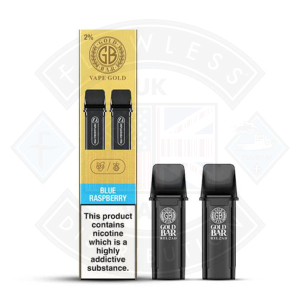 Gold Bar Reload Prefilled Pods 2packs — Flawless UK Vape Distribution Ltd
