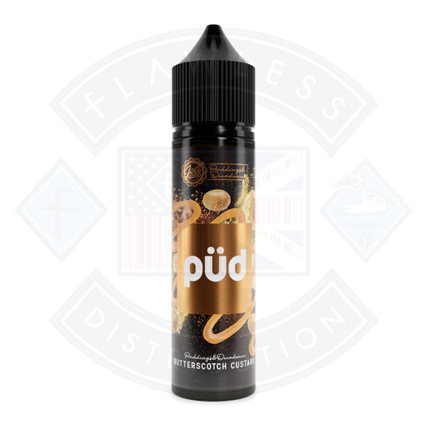 PUD Pudding & Decadence Butterscotch Custard 0mg 50ml Shortfill E-Liqu ...