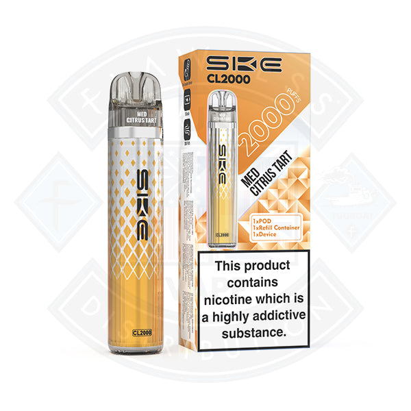 SKE CL2000 Prefilled Pod Vape Kit — Flawless UK Vape Distribution Ltd