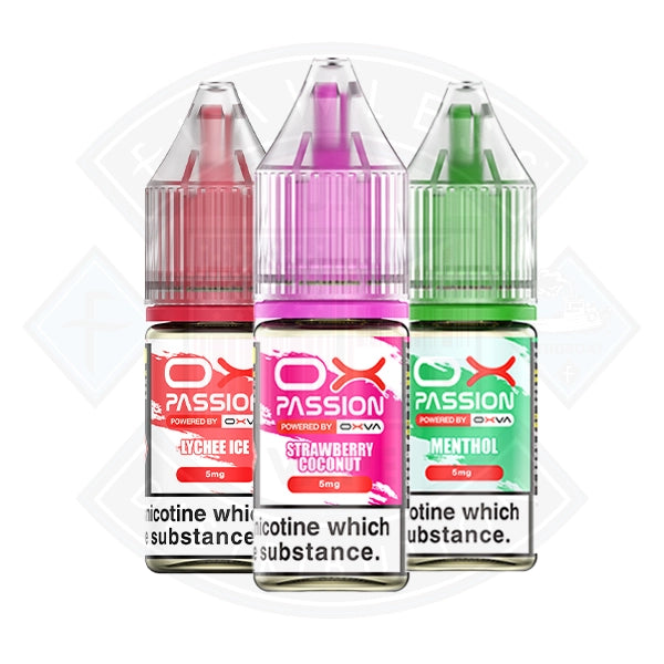 OX Passion (5mg) Nic Salt 10ml by Oxva — Flawless UK Vape Distribution Ltd