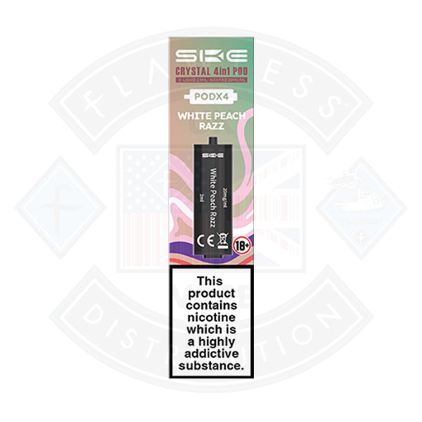 SKE Crystal 4in1 Prefilled Pod 4pcs — Flawless UK Vape Distribution Ltd