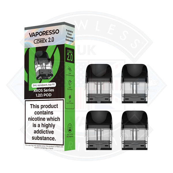 Vaporesso XROS series Pods Corex 2.0 tech version 4pcs/pack — Flawless ...