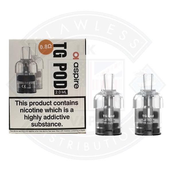 Aspire Cyber G (TG) Replacement Pod 2ml/2pack — Flawless UK Vape ...
