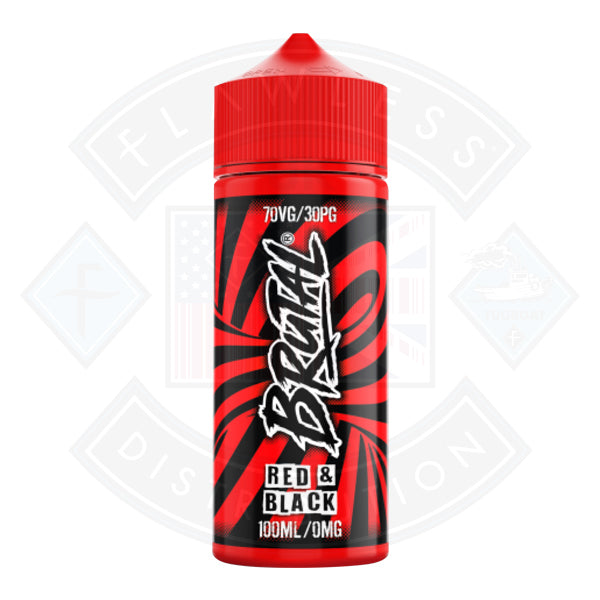 Just Juice Brutal - Red and Black 0mg 100ml Shortfill - Flawless UK ...