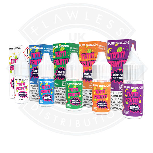 Tutti Frutti e-Liquid by Puff Dragon — Flawless UK Vape Distribution Ltd