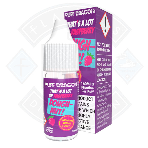 Raspberry Doughnut Puff Dragon E Liquid TPD | Flawless Vape Shop ...