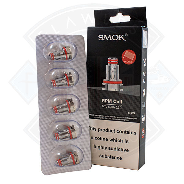 Smok RPM Coil 5 pack - Flawless UK Vape Distribution Ltd