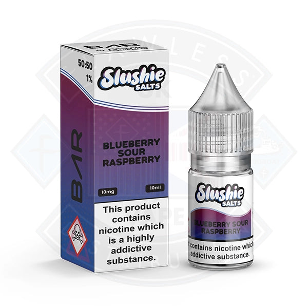 Bar By Slushie Blueberry Sour Raspberry 10ml - Flawless UK Vape ...