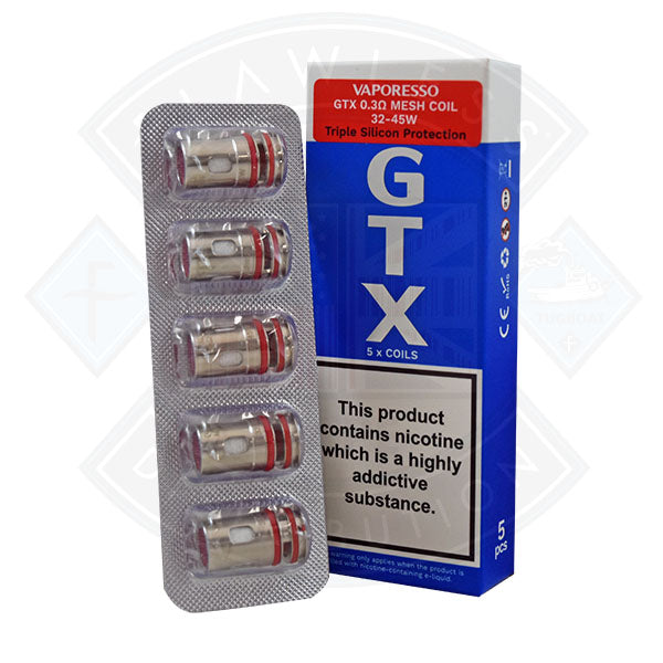 Vaporesso GTx Coil 5pack - Flawless UK Vape Distribution Ltd